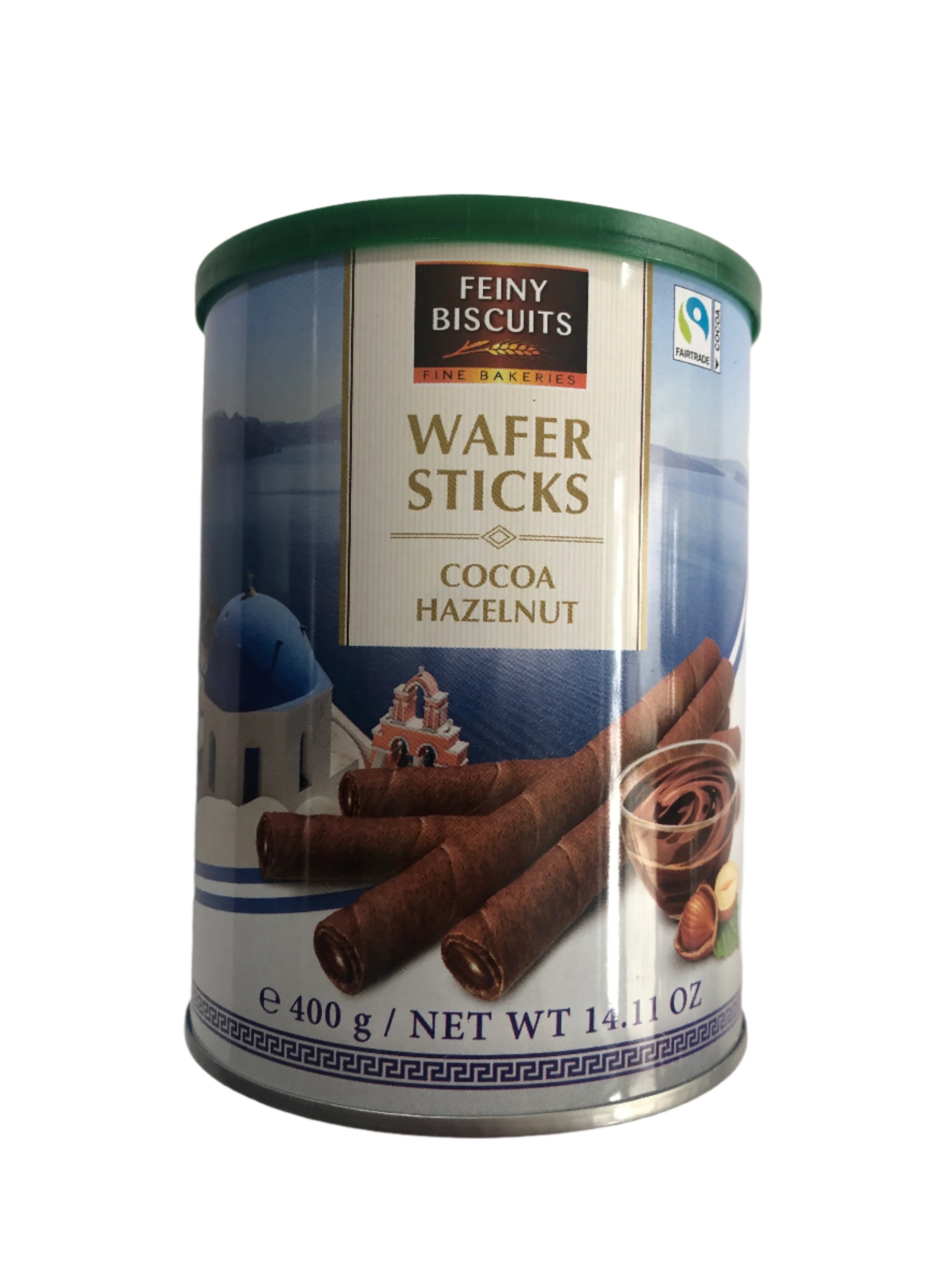 Feiny Biscuits Wafer Sticks Cocoa Hazelnut Tin 400g | Dutchy's European ...