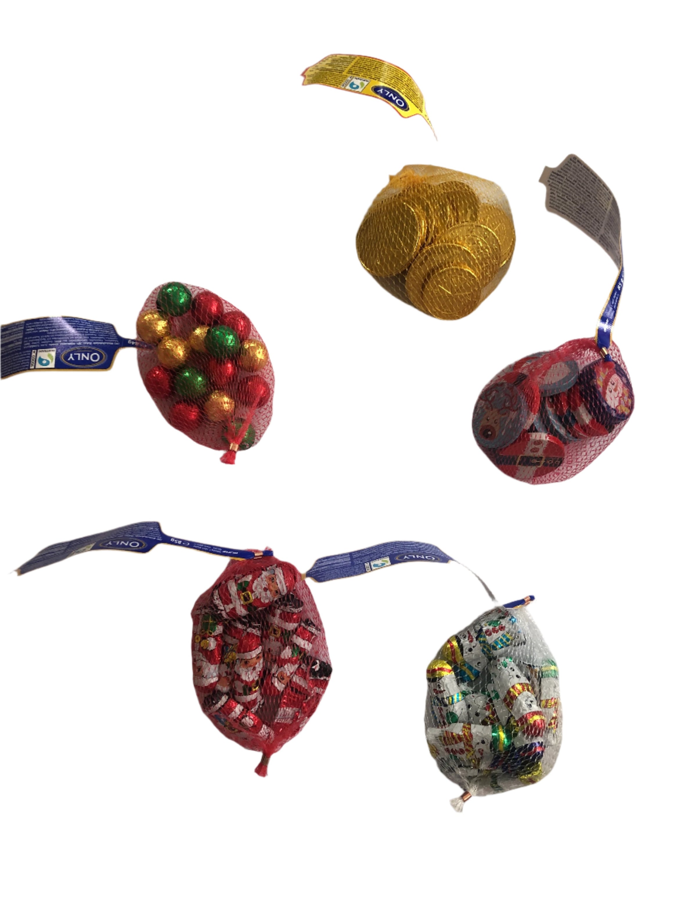 Only Milk Chocolate Assorted Chocolate Figures in Net 100g | Dutchy's ...