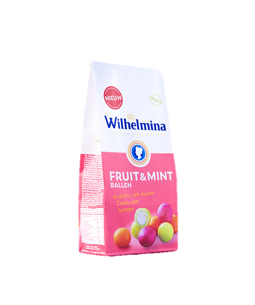 Wilhelmina Fruit & Mint Balls Bag 200g | Dutchy's European Market
