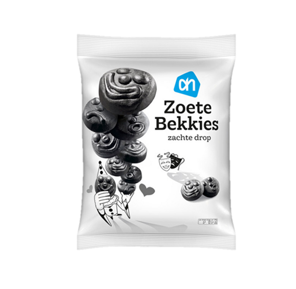 Albert Heijn Bekkies (faces)Licorice Sweet and Soft 600g | Dutchy's ...