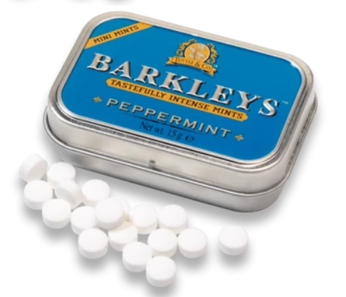 Barkley's Intense Mints Peppermint 50g | Dutchy's European Market