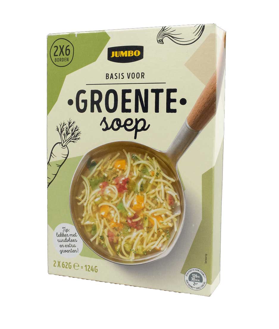 Jumbo Vegetable (groente) Soup Mix 124g (2x62g) | Dutchy's European Market