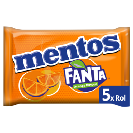 Mentos Fanta Orange Rolls 37.5g | Dutchy's European Market