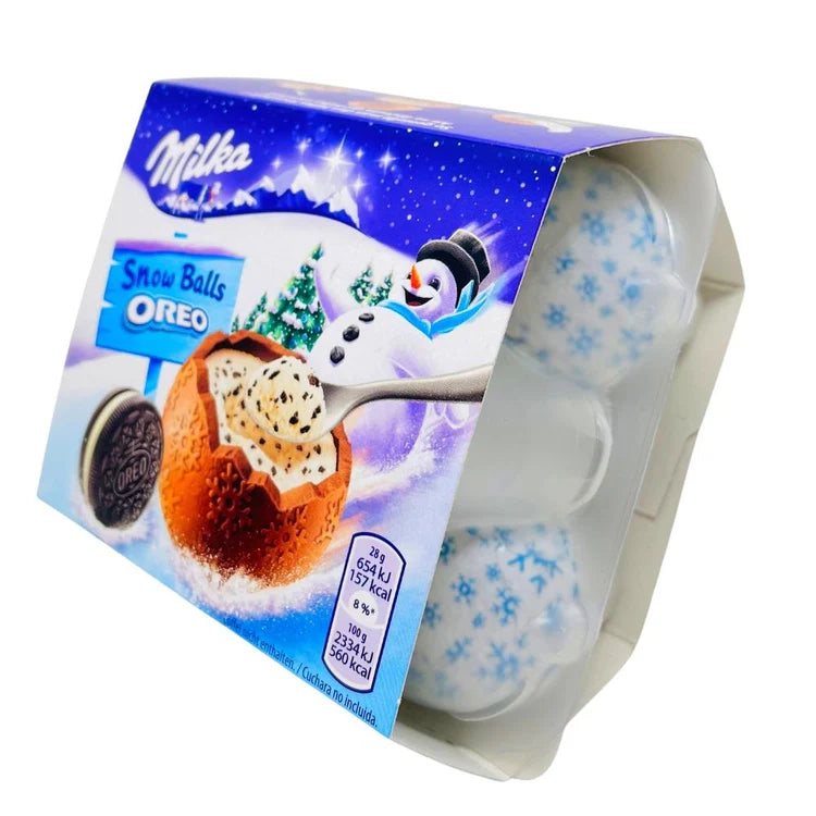 Milka Chocolate Snow Balls Oreo 112g | Dutchy's European Market