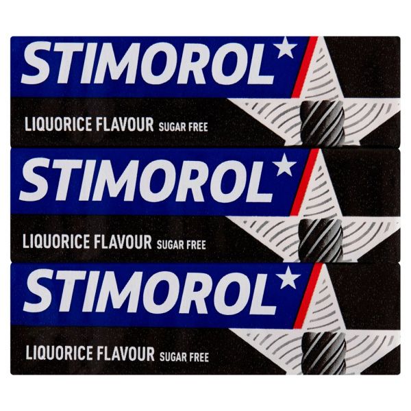 Stimorol Licorice Gum 3 Pack SF 42g | Dutchy's European Market