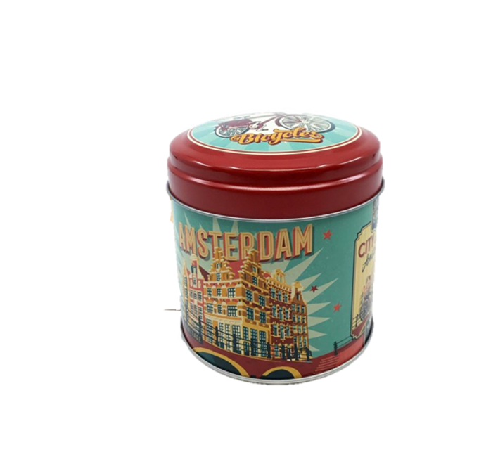 Stroopwafel Tin Vintage Amsterdam | Dutchy's European Market
