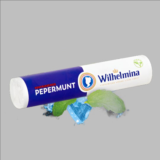 Wilhelmina Peppermints Roll 50g | Dutchy's European Market