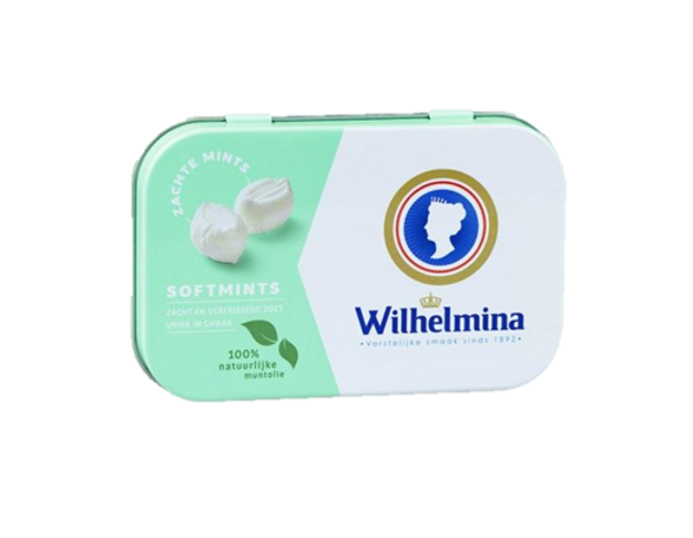 Wilhelmina Mini Soft Mints 50g Tin | Dutchy's European Market