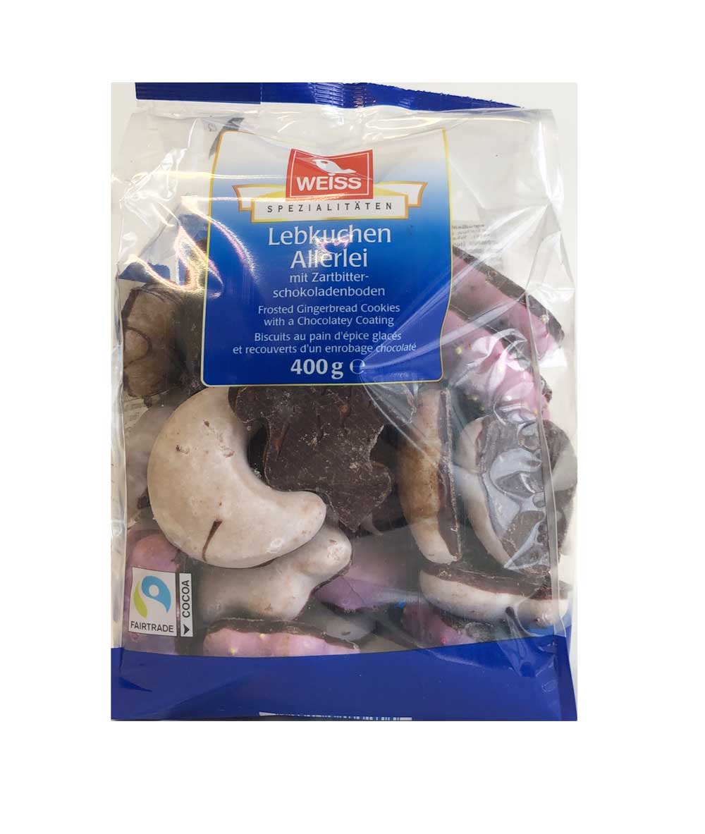 Weiss Lebkuchen Allerlei (Assorted Gingerbread) 400g | Dutchy's ...