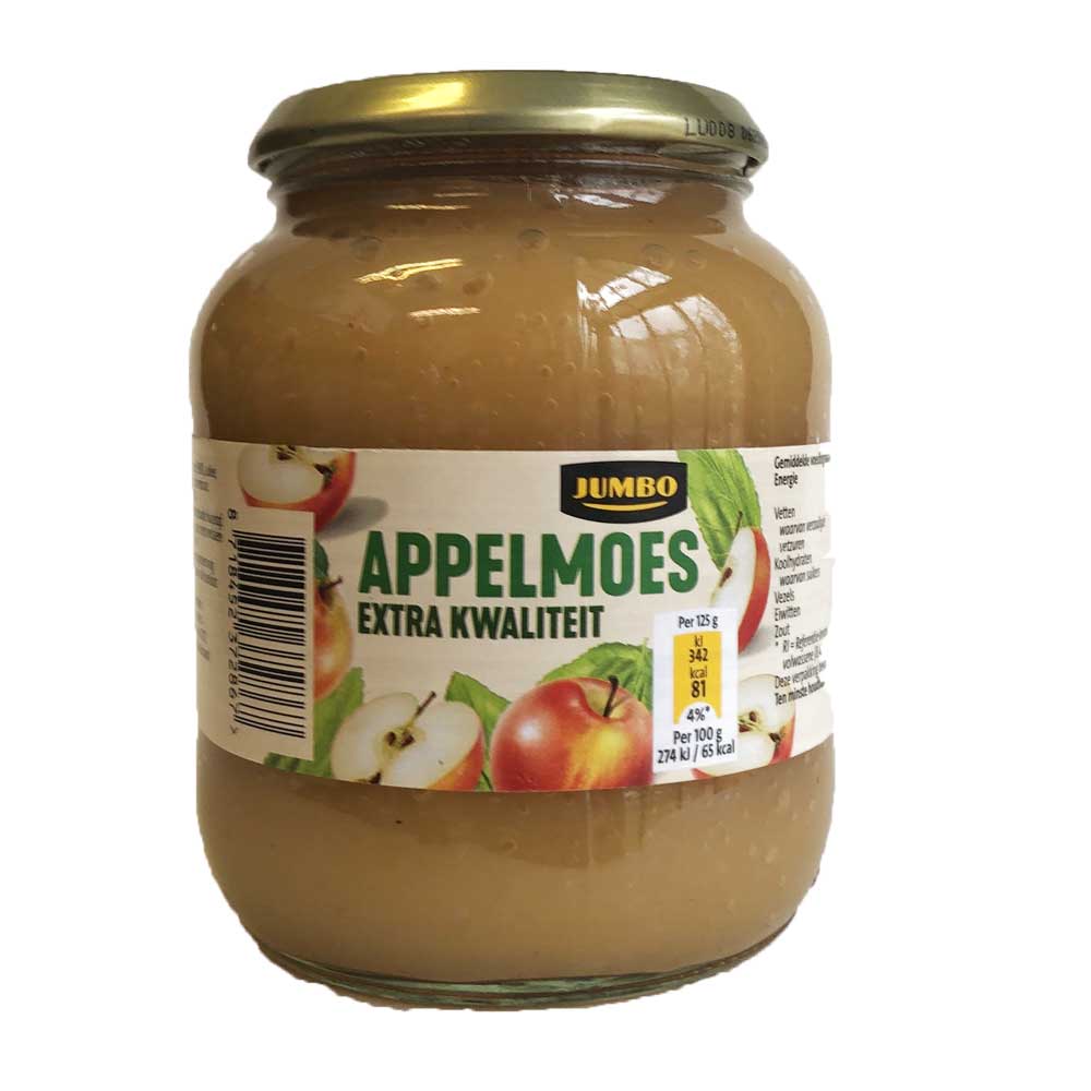 Jumbo Apple Sauce 720 ml | Dutchy's European Market