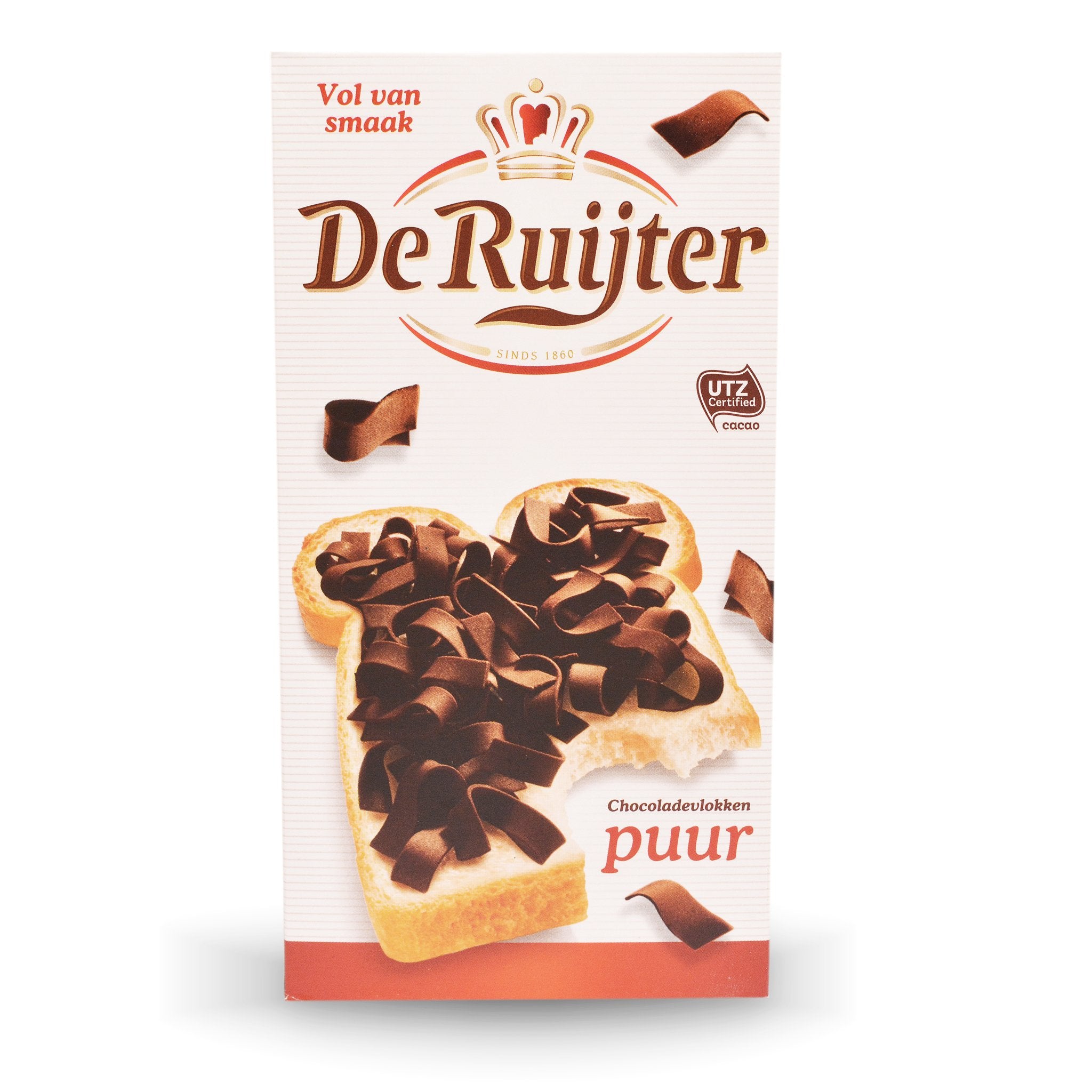 De Ruijter Dark Chocolate Flakes 300g | Dutchy's European Market