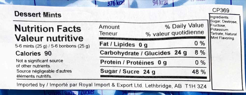 Mentos Dessert Mints 242 g | Dutchy's European Market