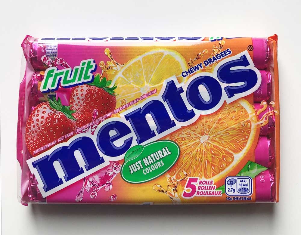 Mentos Fruit