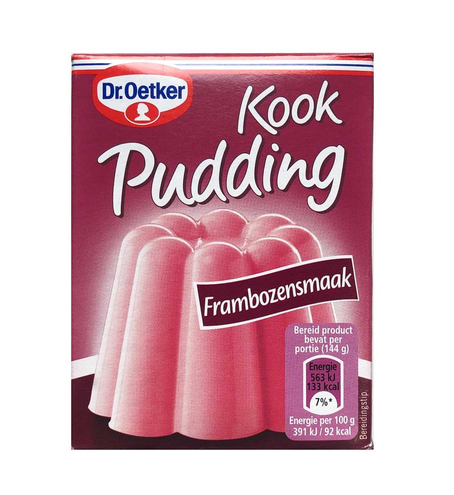 Oetker Raspberry Pudding 79g | Dutchy's European Market
