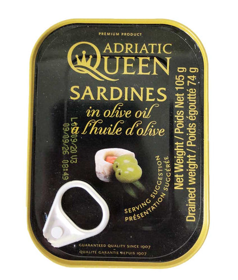 Adriatic Queen Sardines 105g | Dutchy's European Market