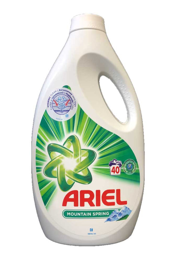 Ariel Mountain Spring Liquid Detergent 2l | Dutchy's European Market