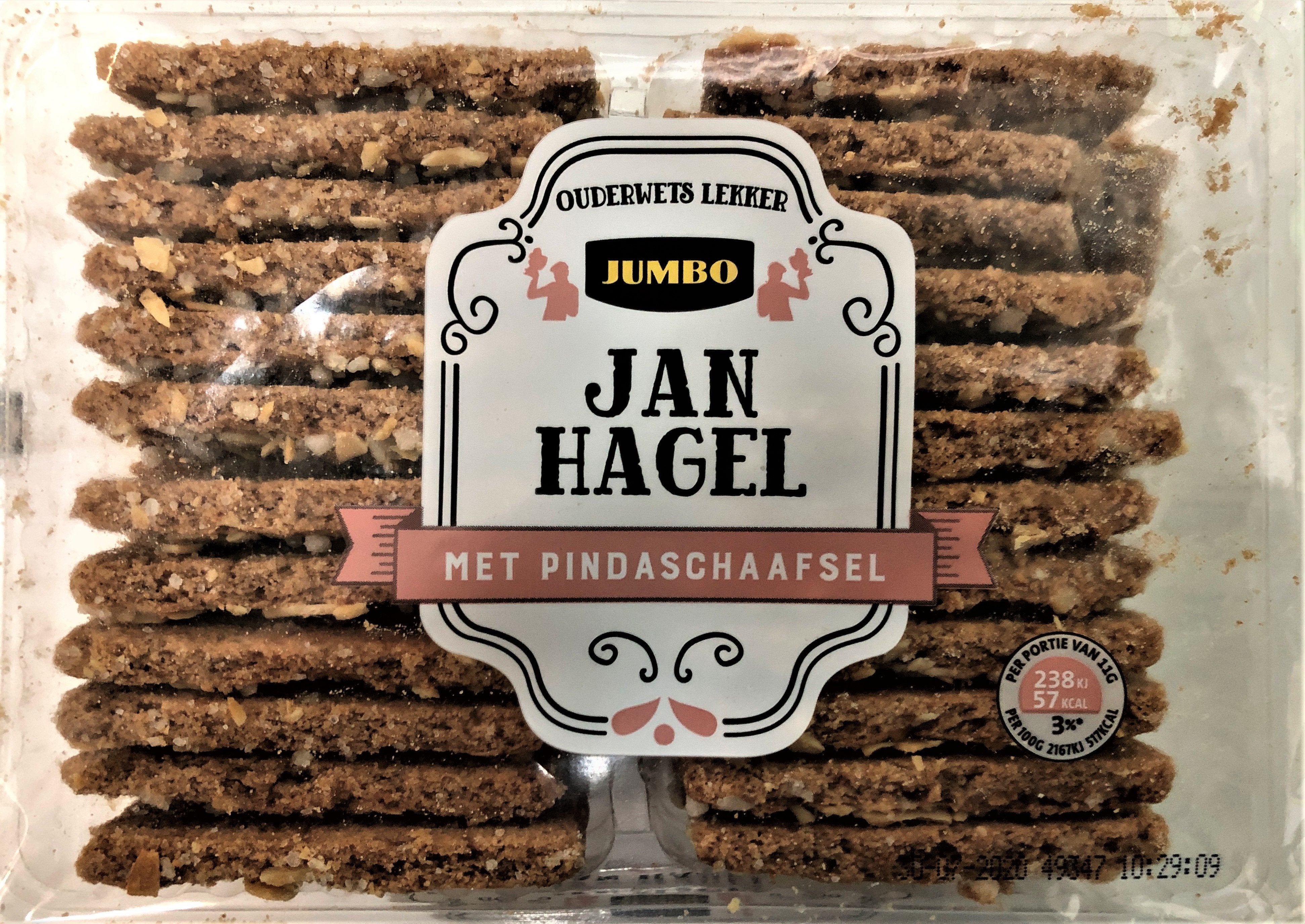 Jumbo Jan Hagel Cookies 250g | Dutchy's European Market