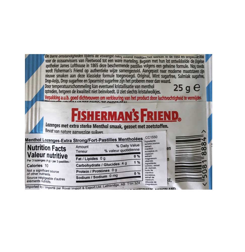 Fisherman Friends Original Extra Strong Original SF 25g | Dutchy's ...