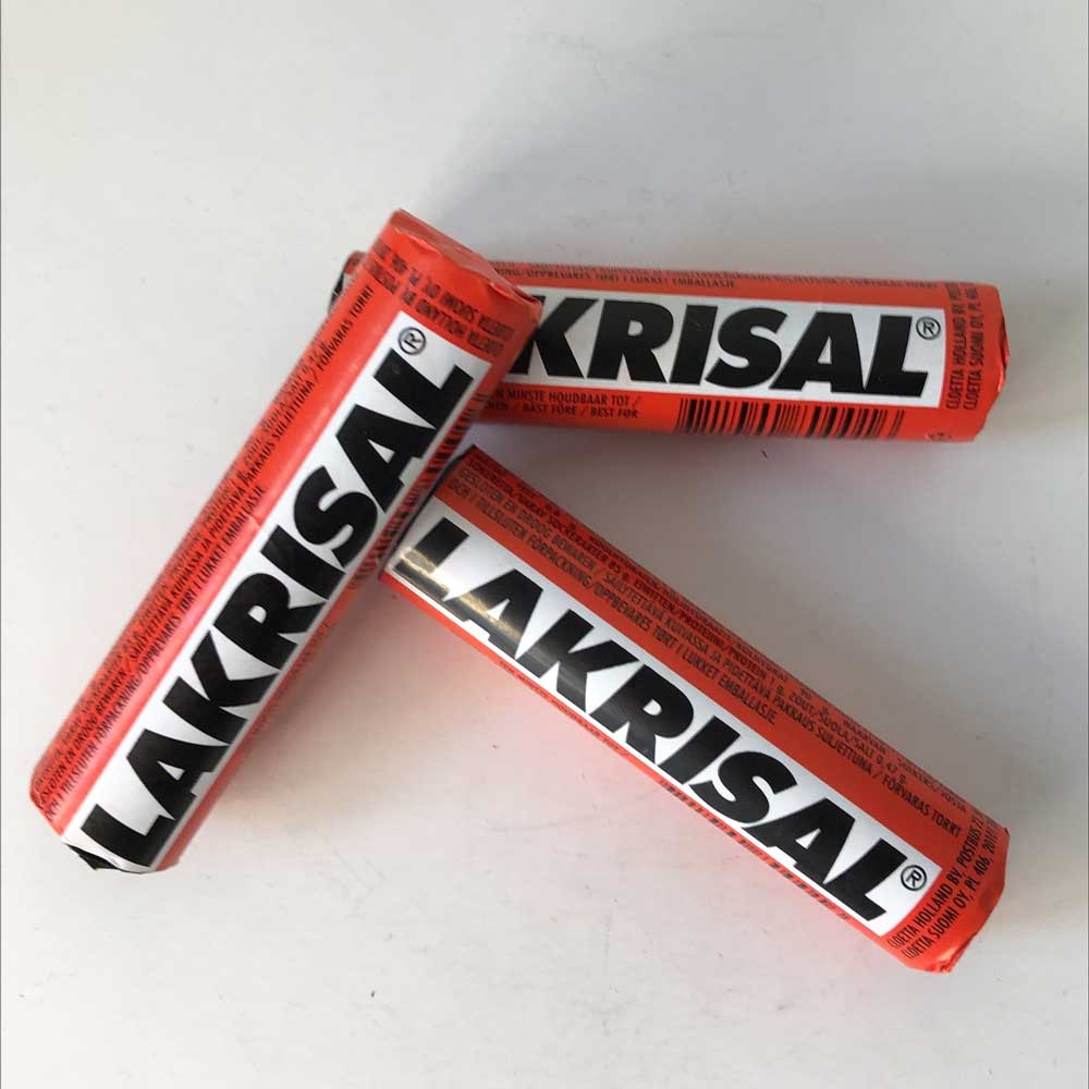 Lakrisal Salmiak Rolls 25g | Dutchy's European Market