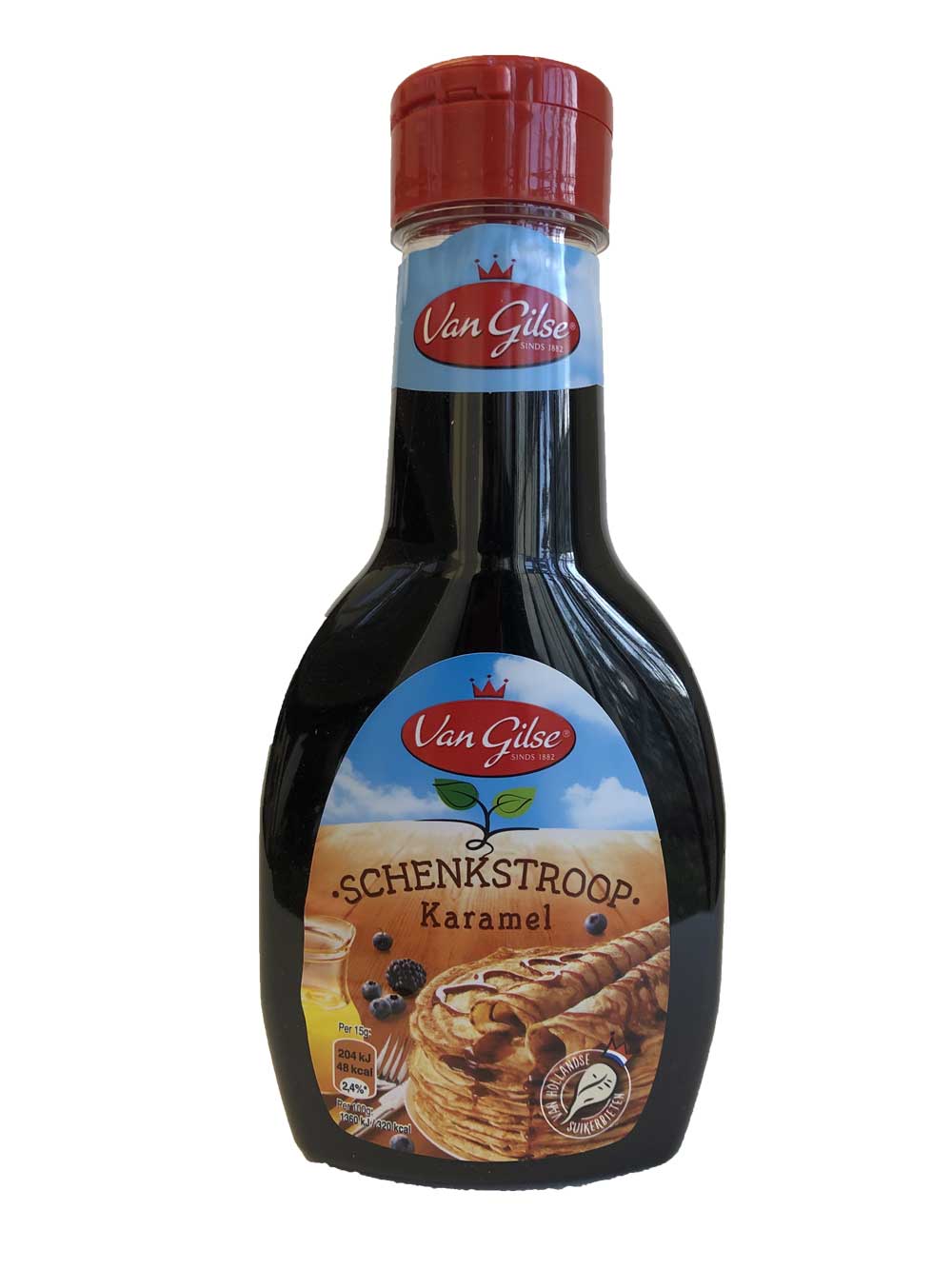 Van Gilse Caramel Pouring Syrup 600g | Dutchy's European Market